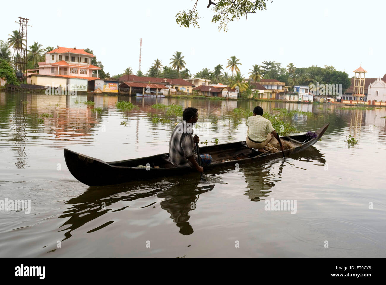 Boating in river pamba , Champakulam , Kalloorkad ; Alappuzha ...