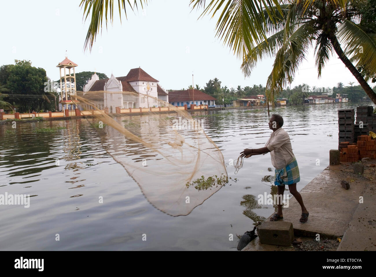 Church river kerala india hi-res stock photography and images - Alamy