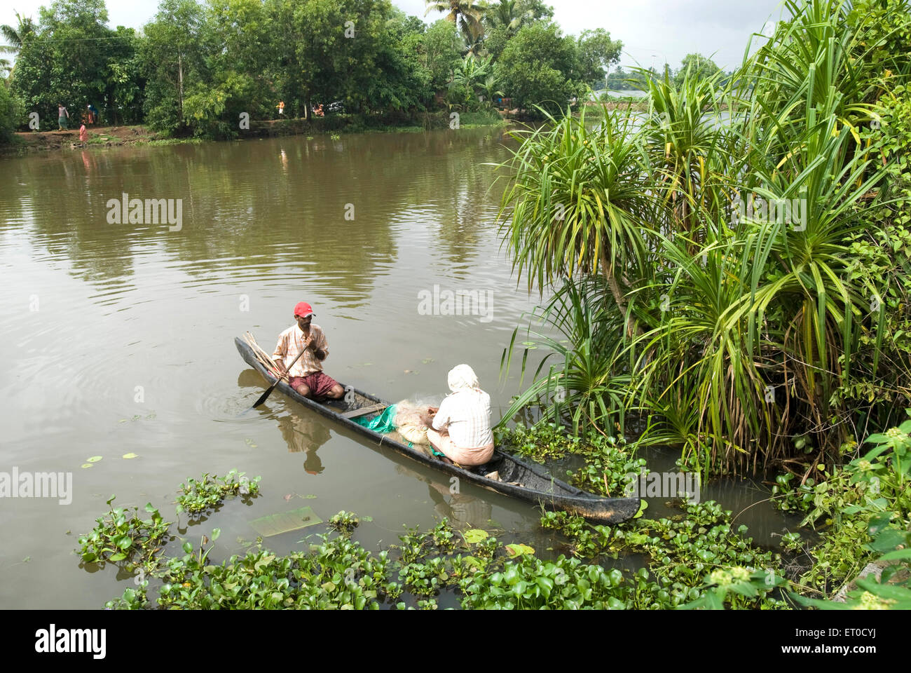 Fishing in backwaters , Changanacherry , Changanassery , Kottayam ...