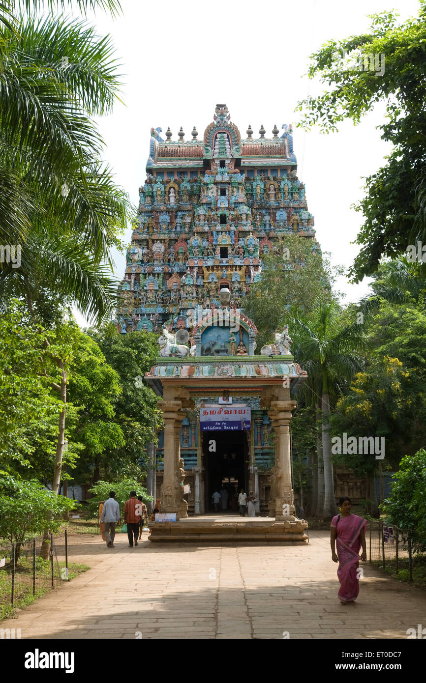 Jambukeshwara temple thiruvanaikaval hi-res stock photography and ...