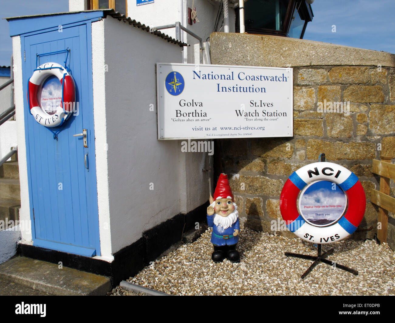 NCI Coast Watch Station, St.Ives, Cornwall Stock Photo - Alamy