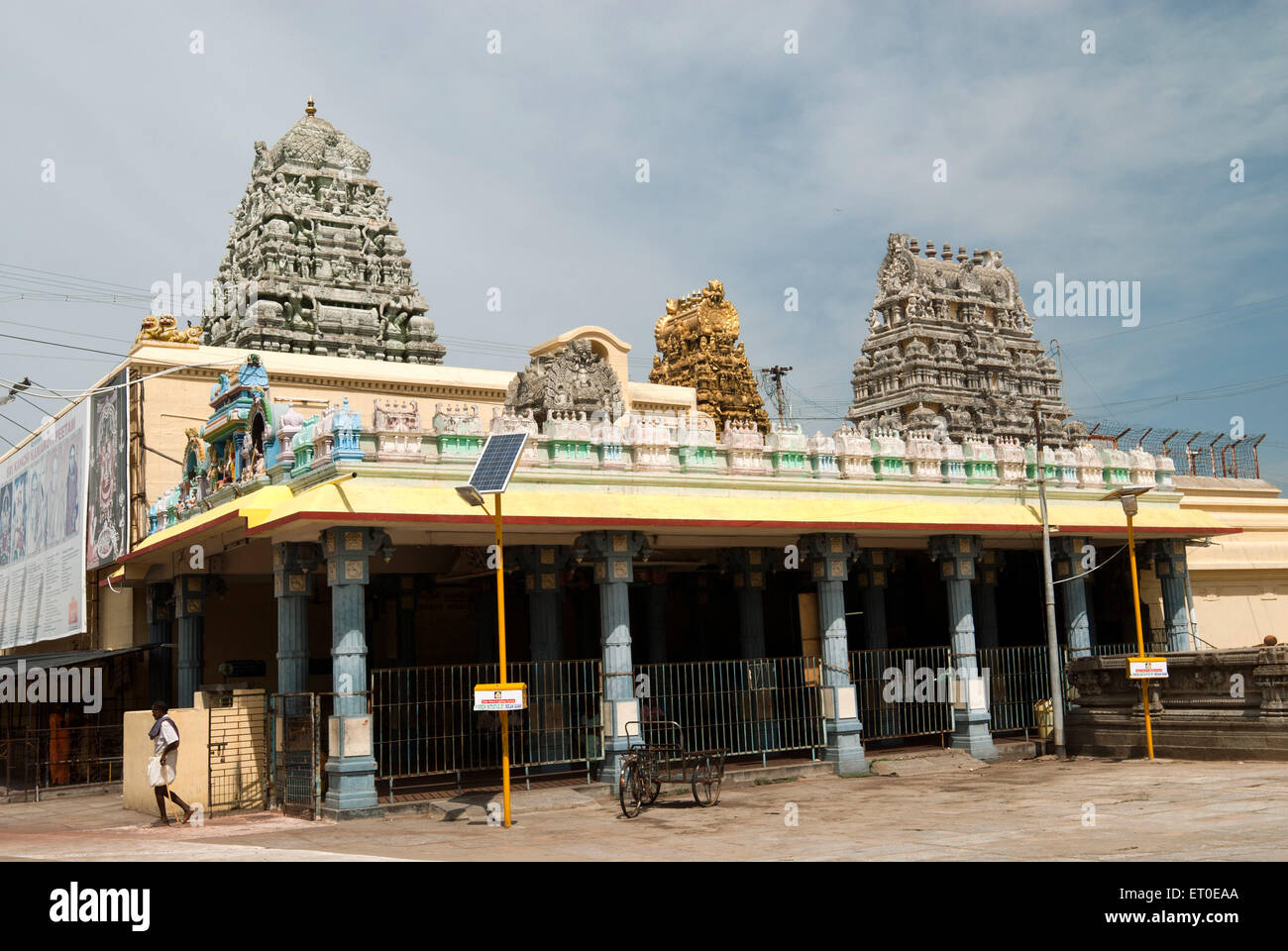 Kamakshi Amman temple ; Kanchipuram kancheepuram ;Tamil Nadu ; India ...