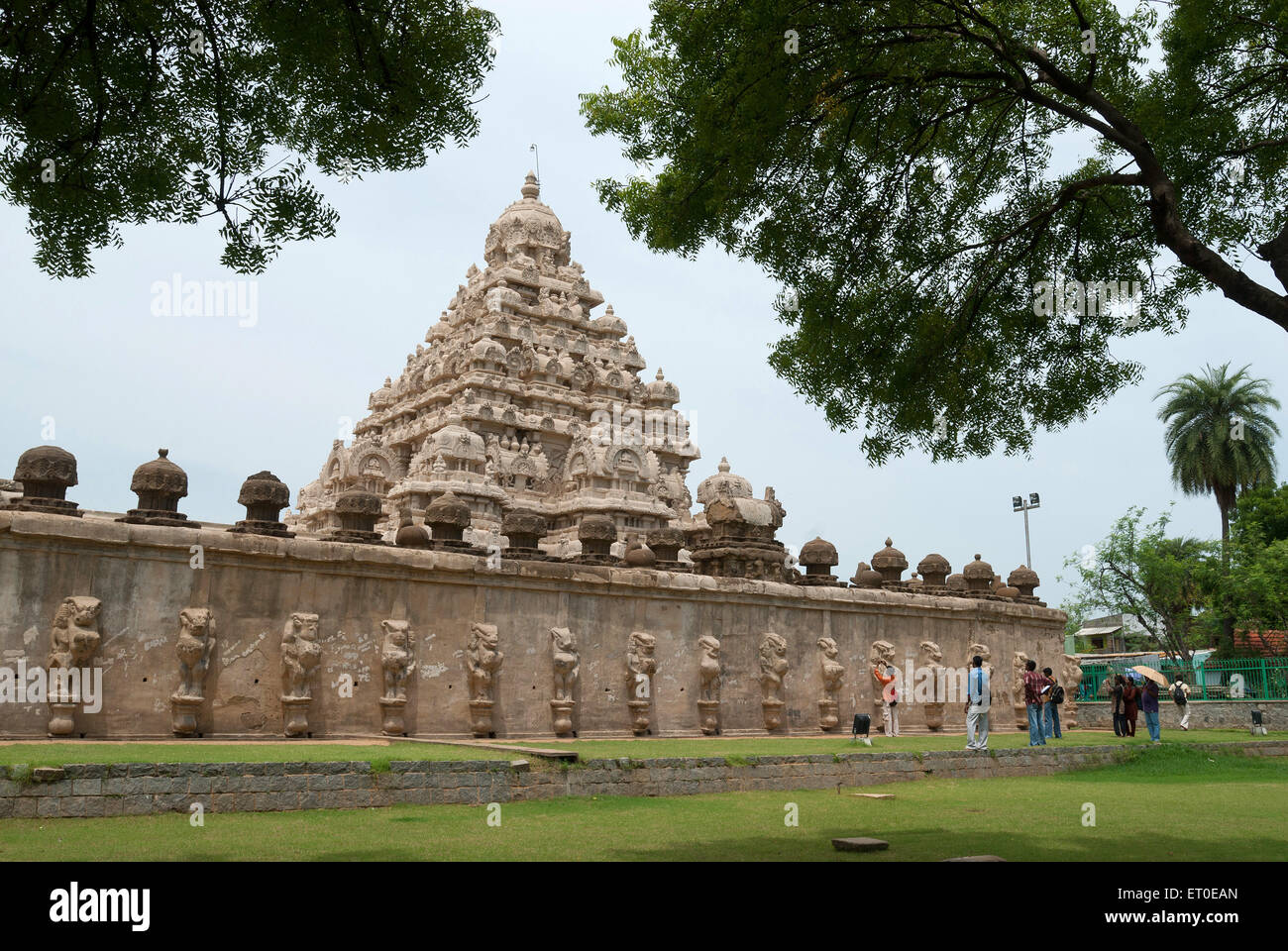 Kailasanatha temple ; Kanchipuram ; kancheepuram ; Tamil Nadu ; India ...