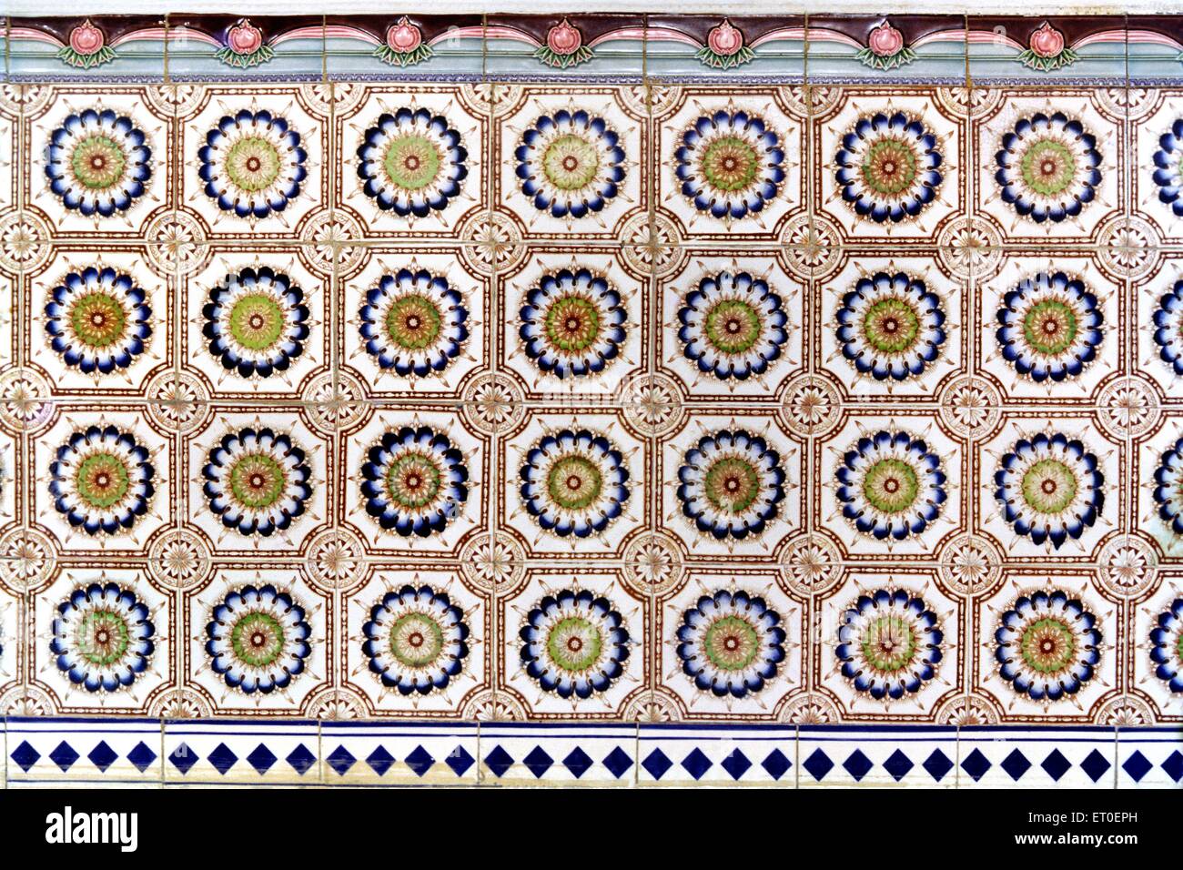 Floor tiles, Nattukotai Chettiar, Nagarathar, Chettinad, Chettinadu ...