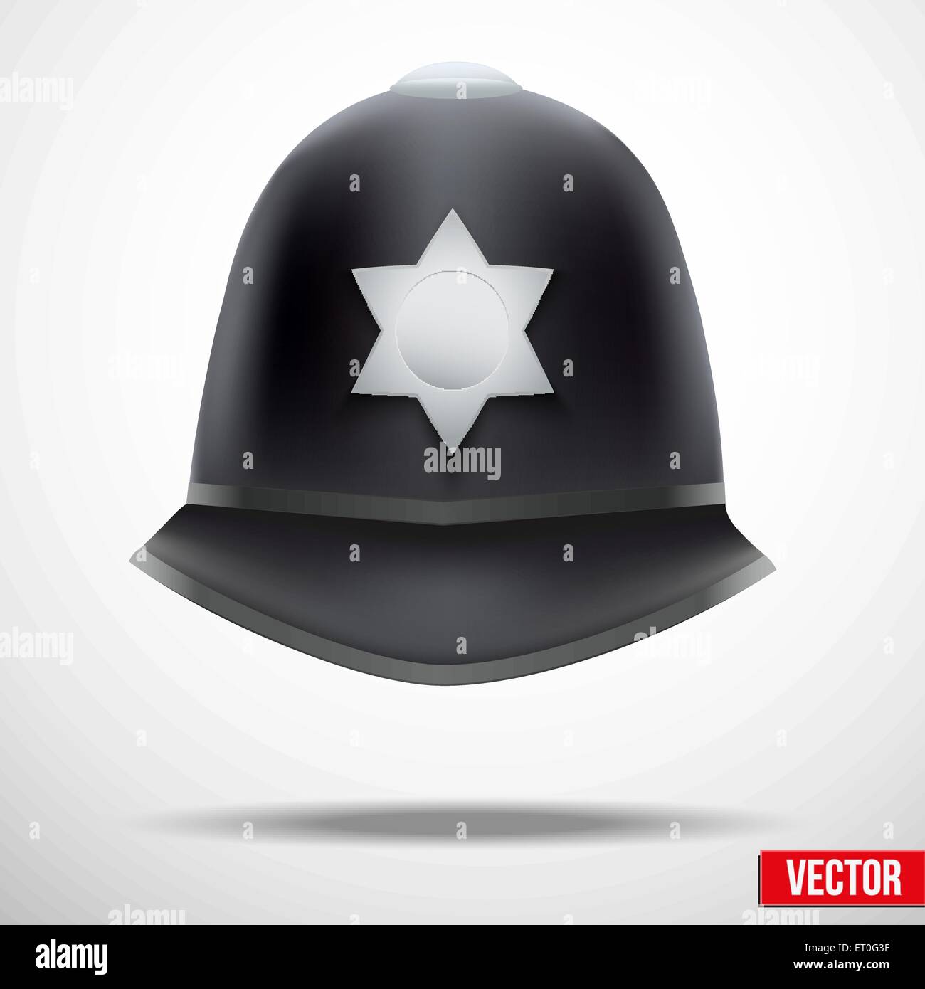London metropolitan police bobby helmet Stock Vector Images - Alamy