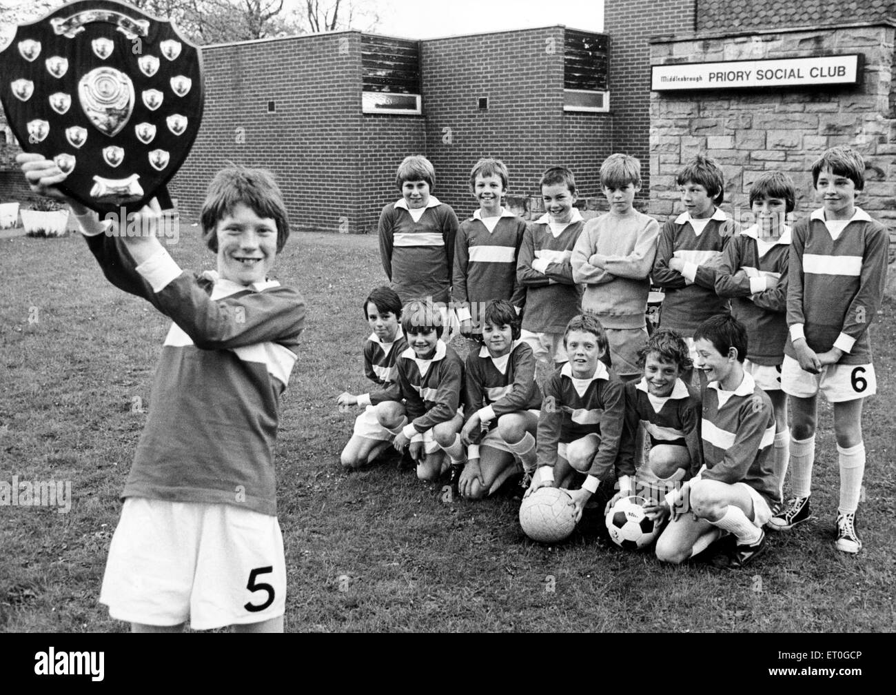 The young footballers of Middlesbrough's Priory Social Club are the ...