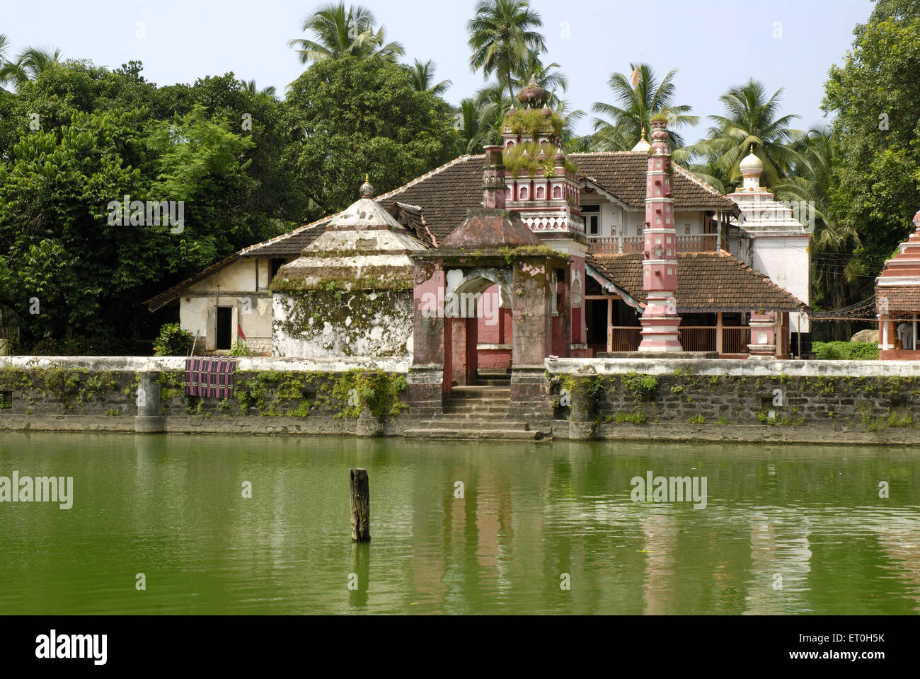 Rameshwar temple at Chaul ; Alibag ; Raigad ; Maharashtra ; India Stock ...