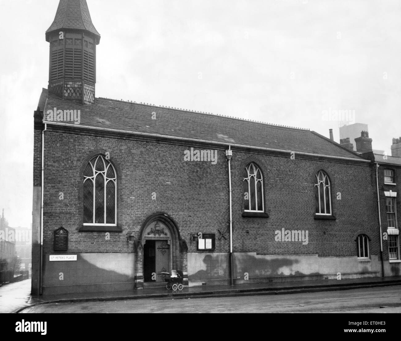 Exterior view of St. Peters Church at St Peter's Place, Broad Street in ...