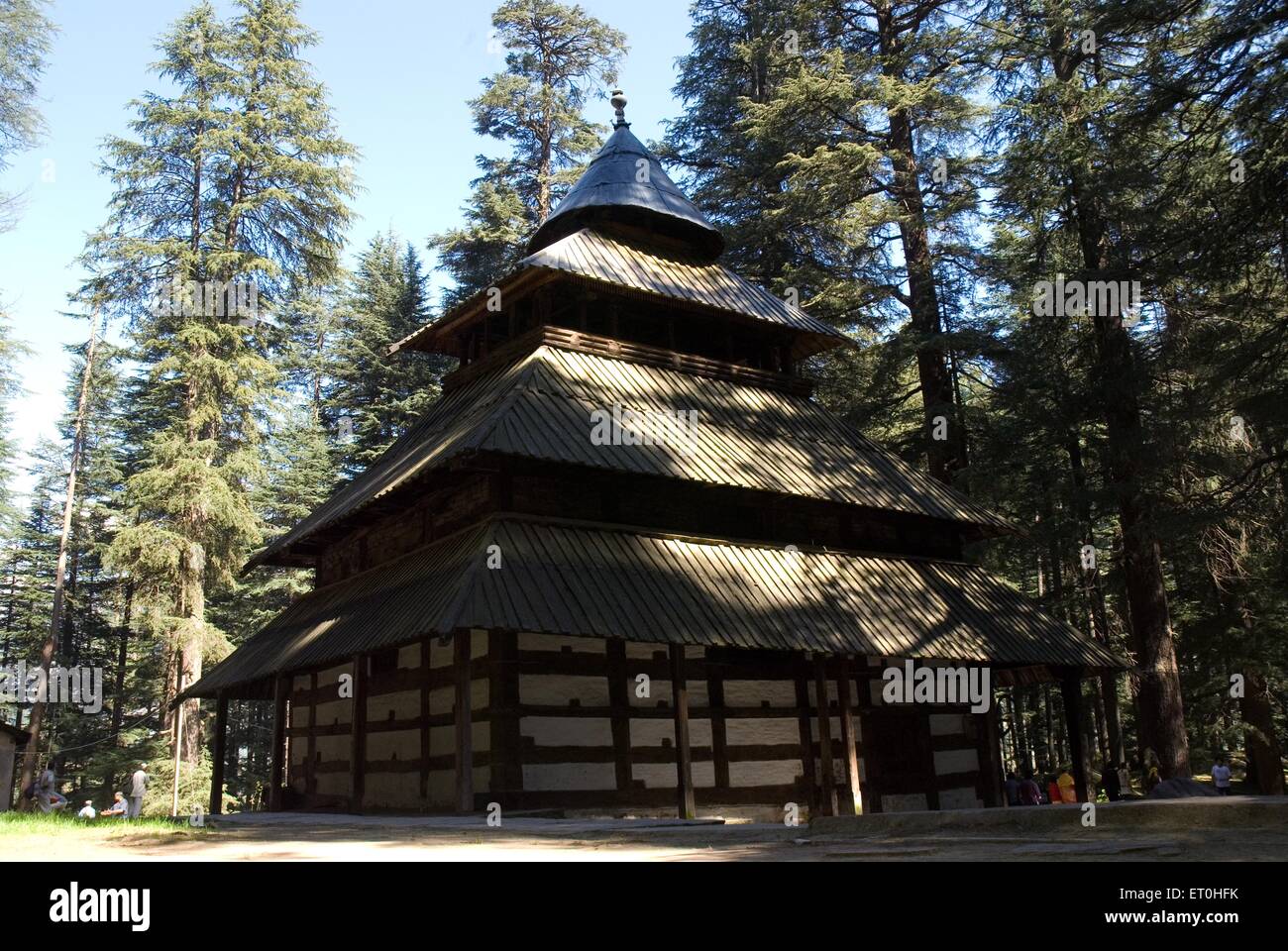 Hadimba temple at manali ; Himachal Pradesh ; India Stock Photo - Alamy