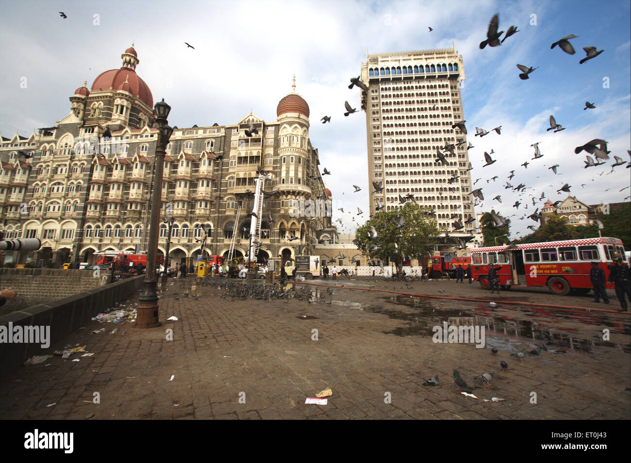 Taj Mahal Hotel, fire brigade, 2008 Mumbai attack, terrorist attack, terror attack, Bombay ...