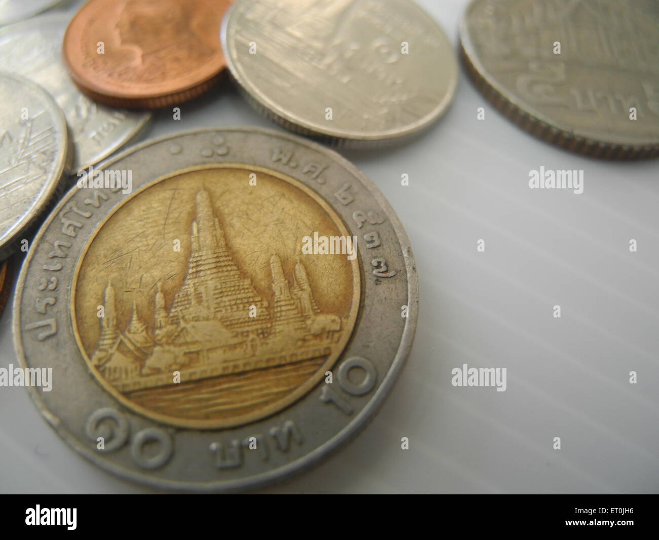 Thai bath is a main monetary that use in Thailand Stock Photo - Alamy