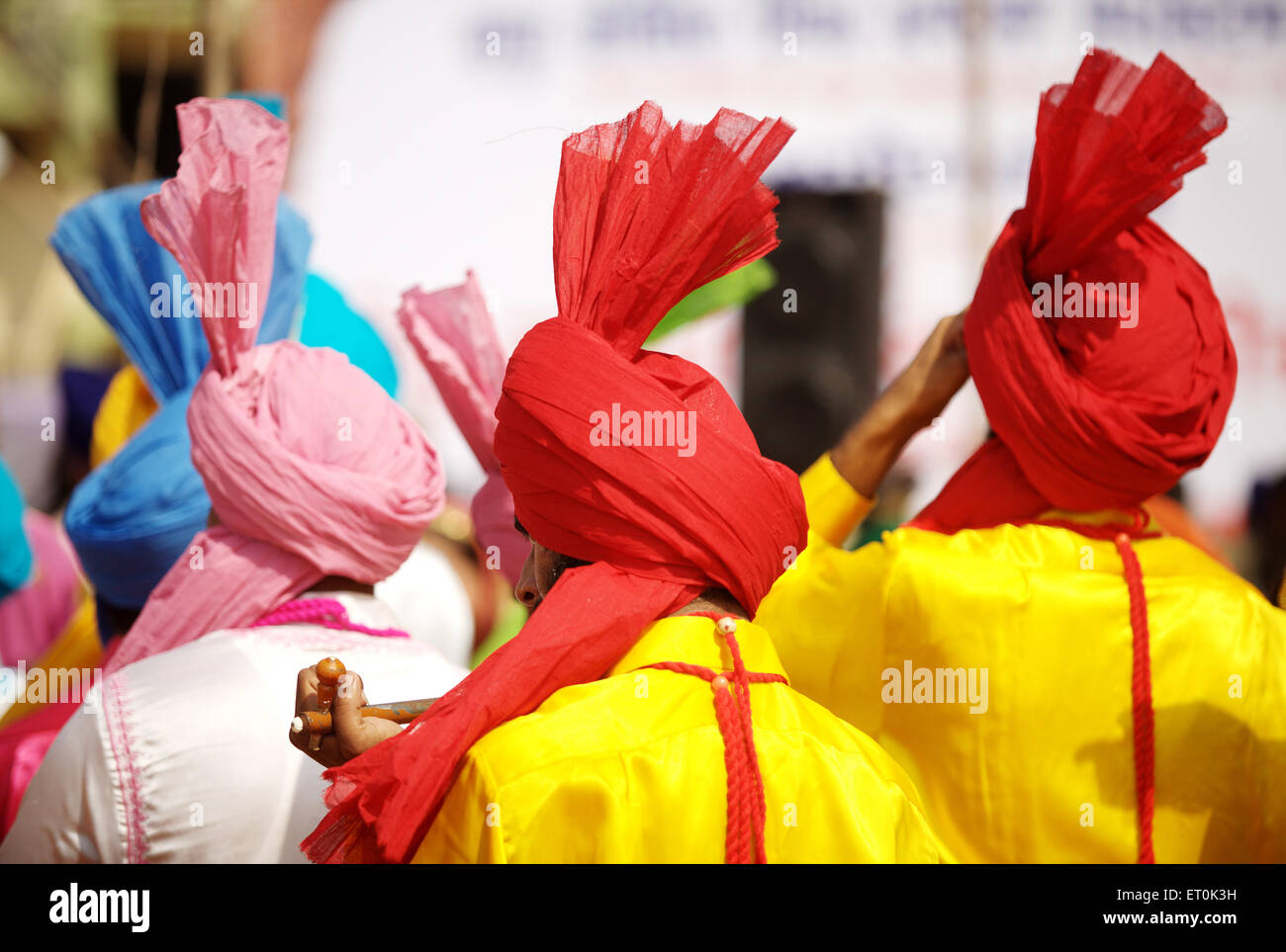 Young Sikhs boys in colourful traditional attire cultural events ...