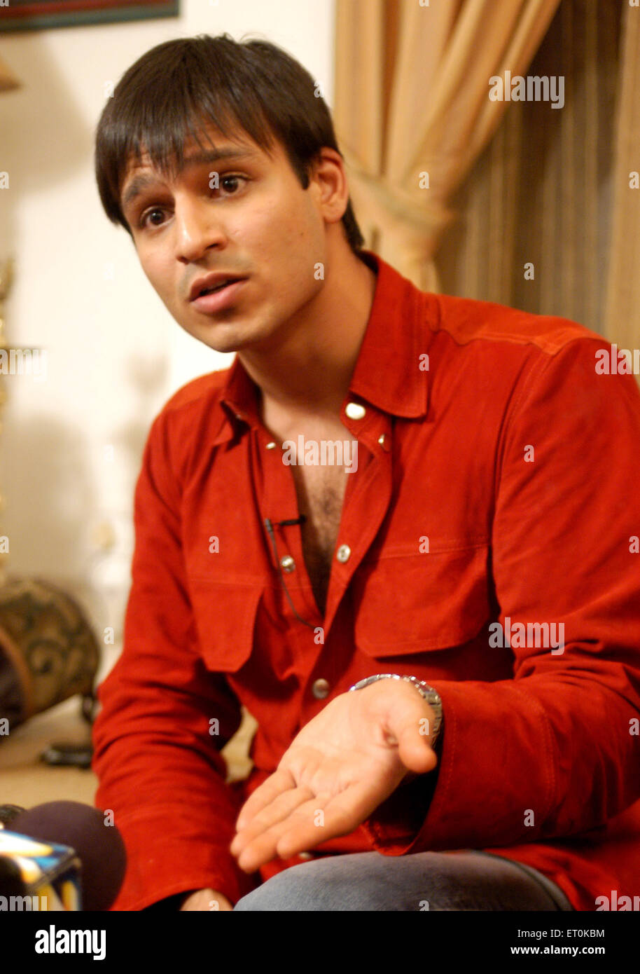 Vivek Oberoi, Vivek Anand Oberoi, Indian actor, India Stock Photo - Alamy
