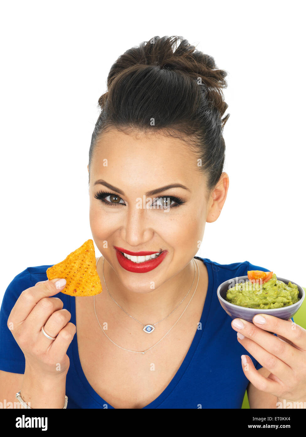 Eating nachos hi-res stock photography and images - Alamy