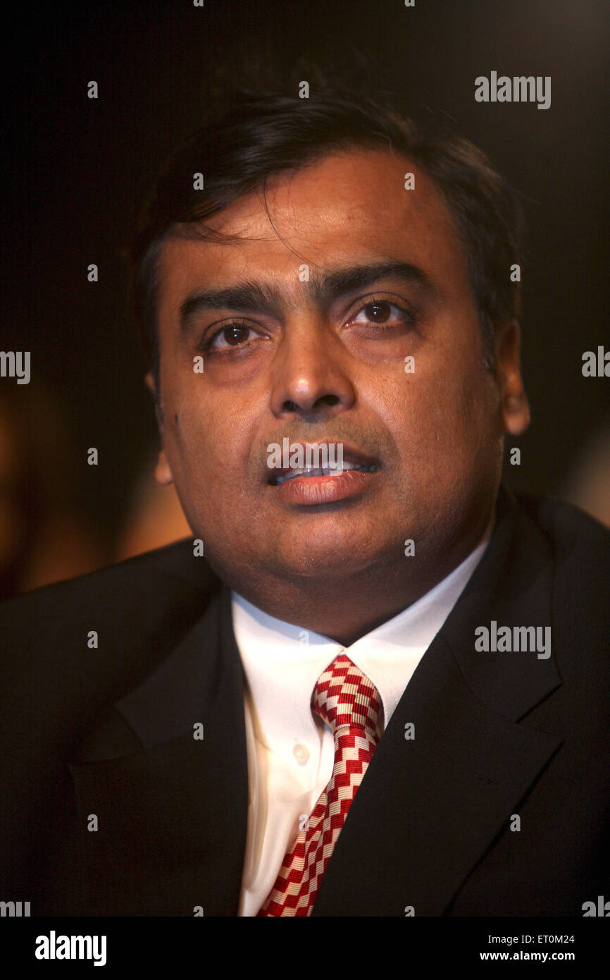 Mukesh Ambani, Chairman and Managing Director of Reliance Industries ...