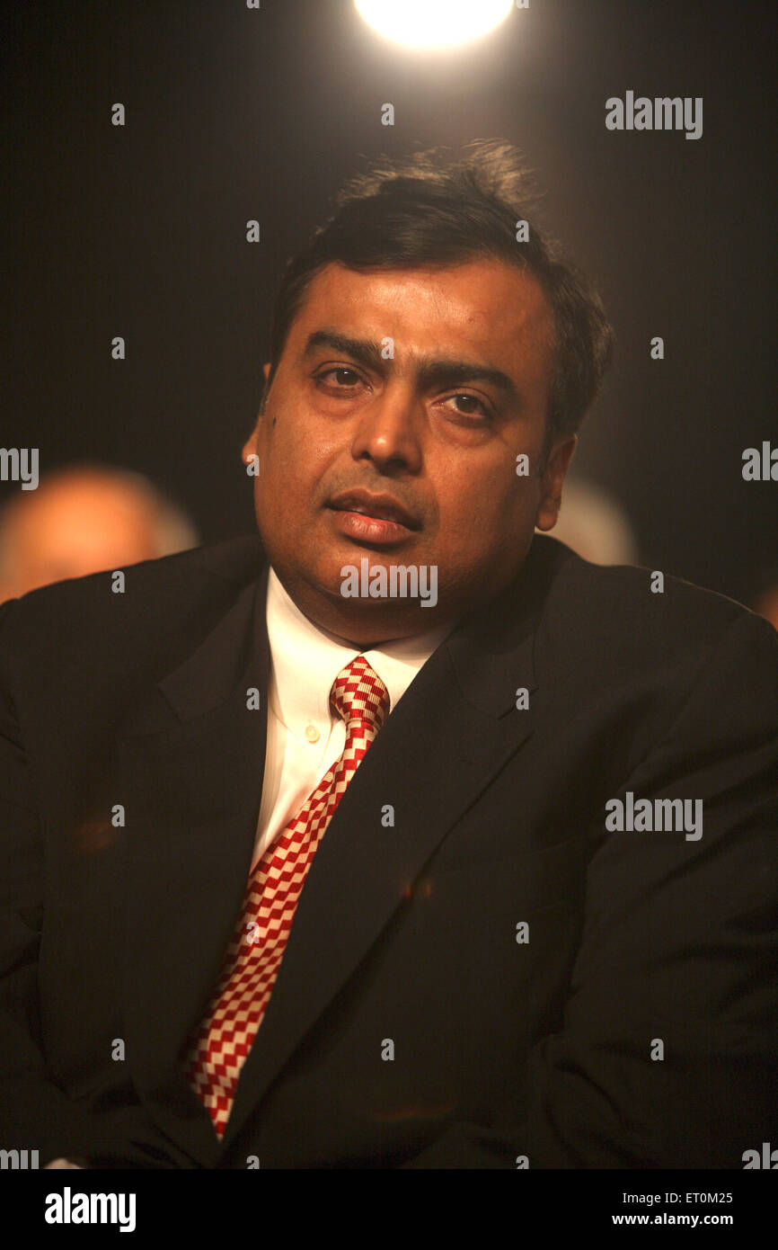 Mukesh Ambani, Chairman and Managing Director of Reliance Industries ...