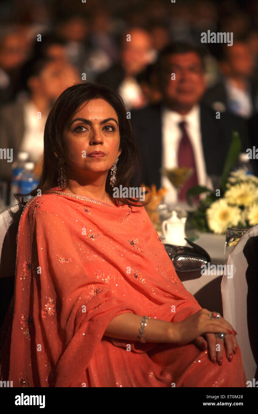 Neeta Ambani wife of Mukesh Ambani Chairman and Managing Director of ...