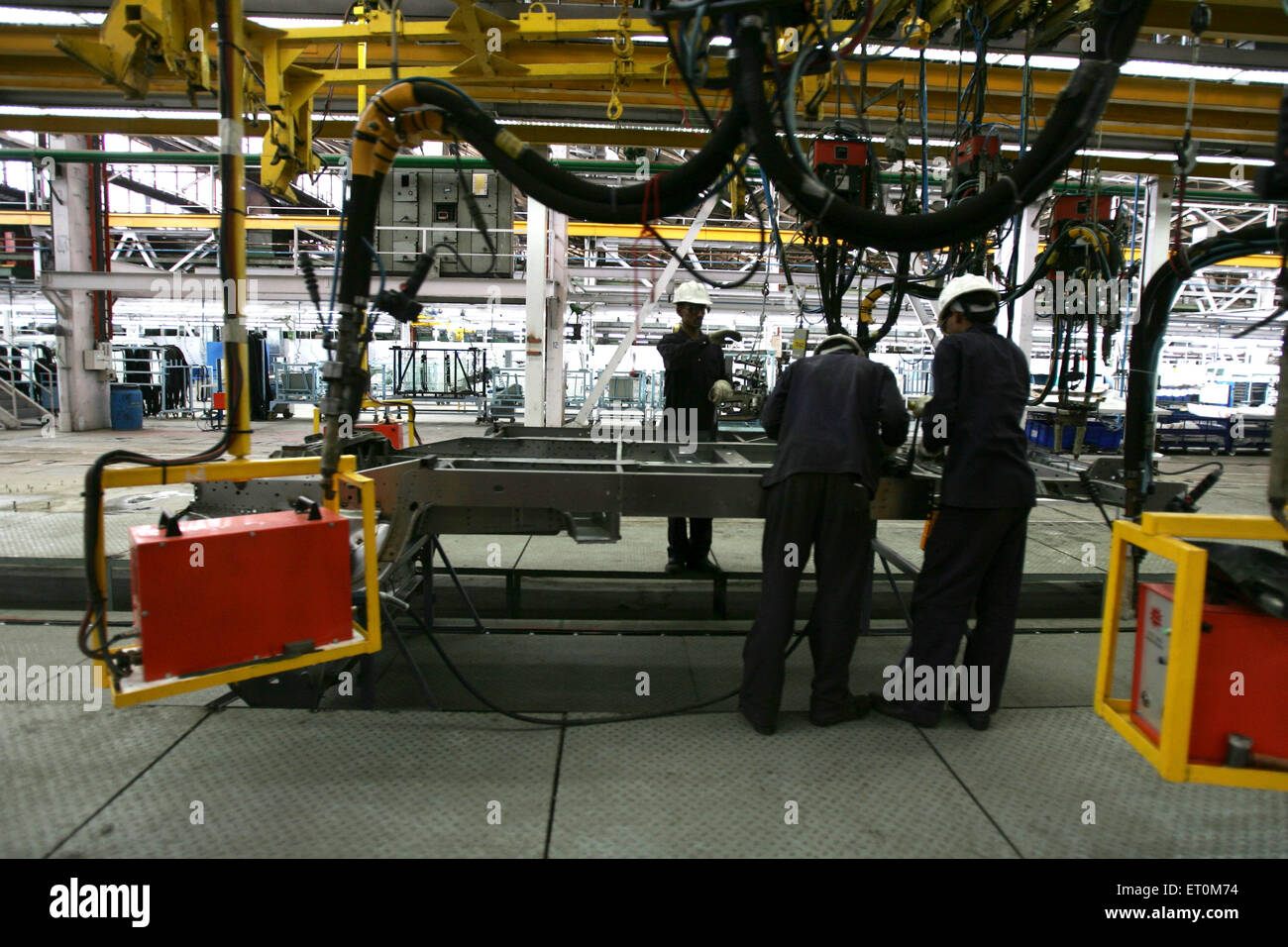 Tata Motors factory, automobile manufacturing plant, Pimpri, Pune ...