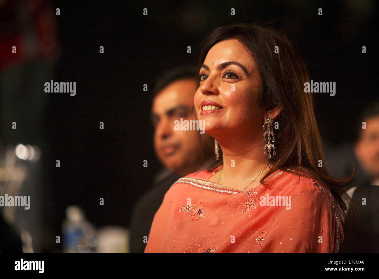Neeta Ambani wife of Mukesh Ambani Chairman and Managing Director of ...
