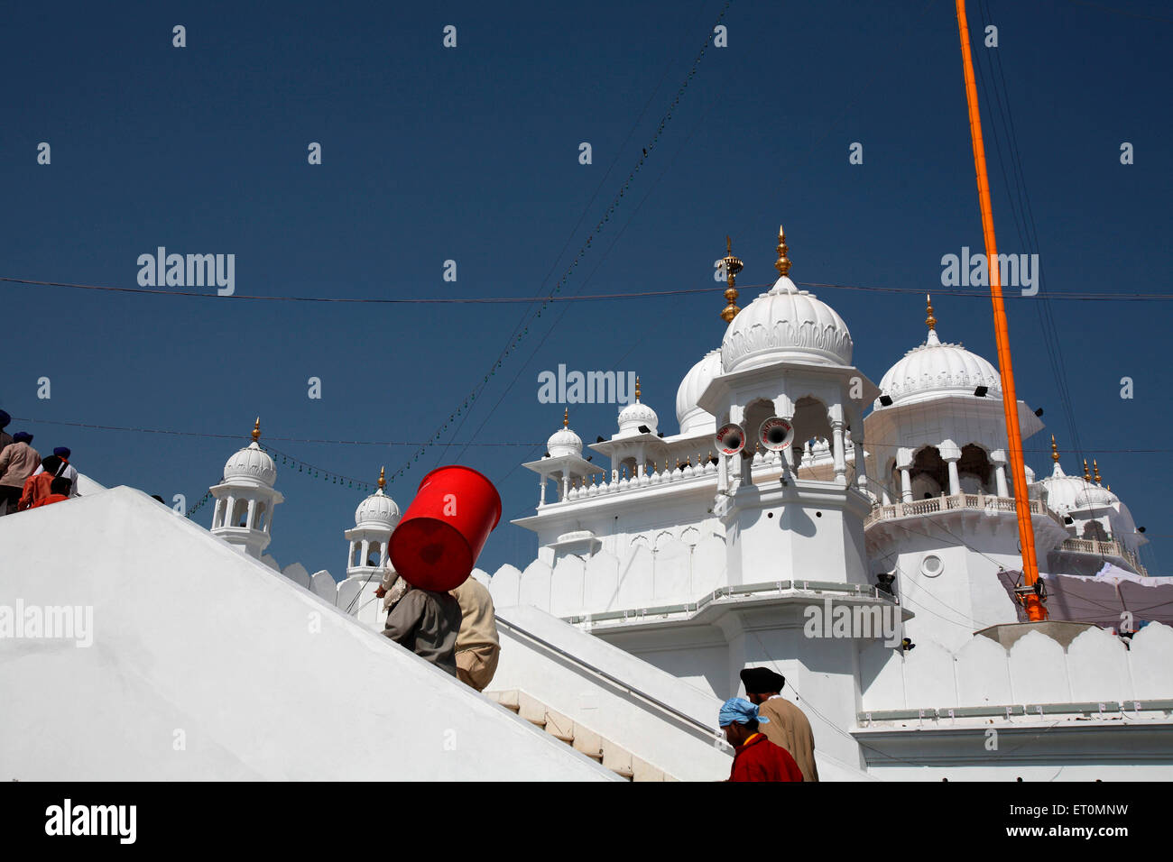 Gurudwara of Anandpur Sahib in Rupnagar district ; Punjab ; India Stock ...