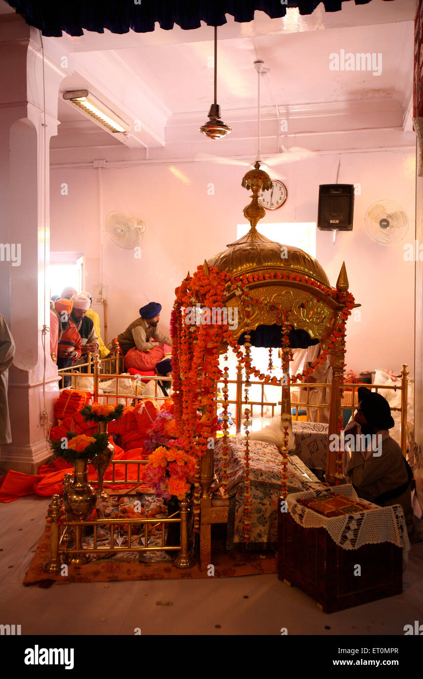 Inside view of Anandpur sahib Gurudwara situated in Rupnagar district ...
