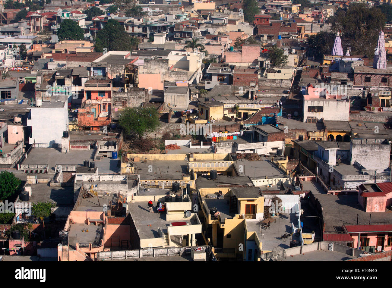 Aerial view anandpur sahib city hi-res stock photography and images - Alamy