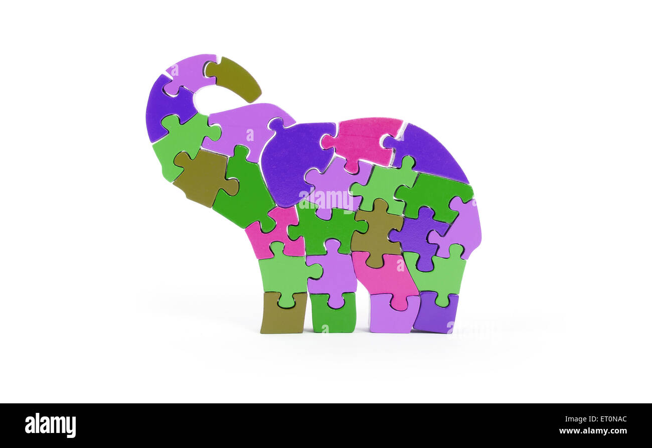 Elephant Puzzle Pieces High Resolution Stock Photography and Images - Alamy