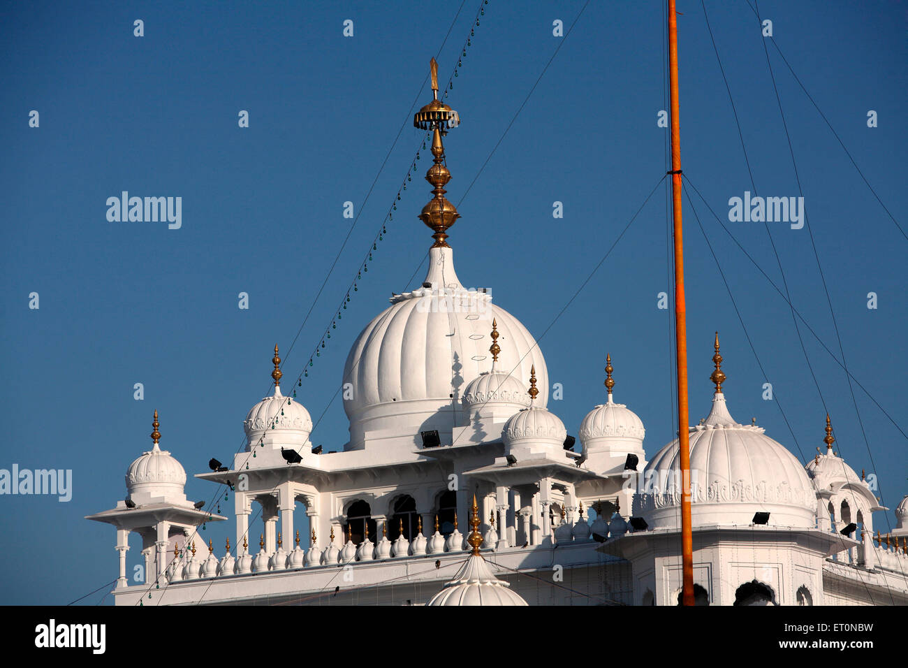 Closer view of Anandpur Sahib Gurudwara at Anandpur sahib city in ...
