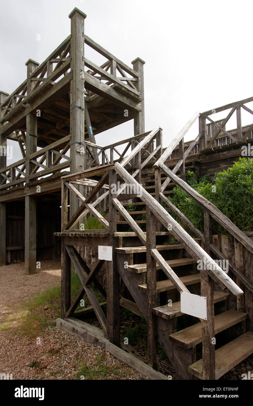 The Lunt Roman Fort is the archaeological site of a Roman fort, of ...