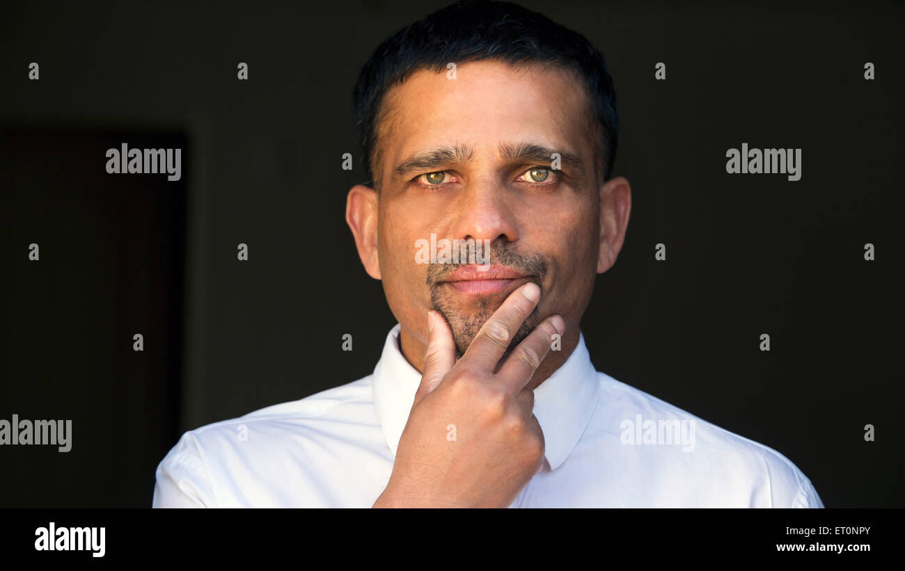 Pakistani man portrait hi-res stock photography and images - Alamy