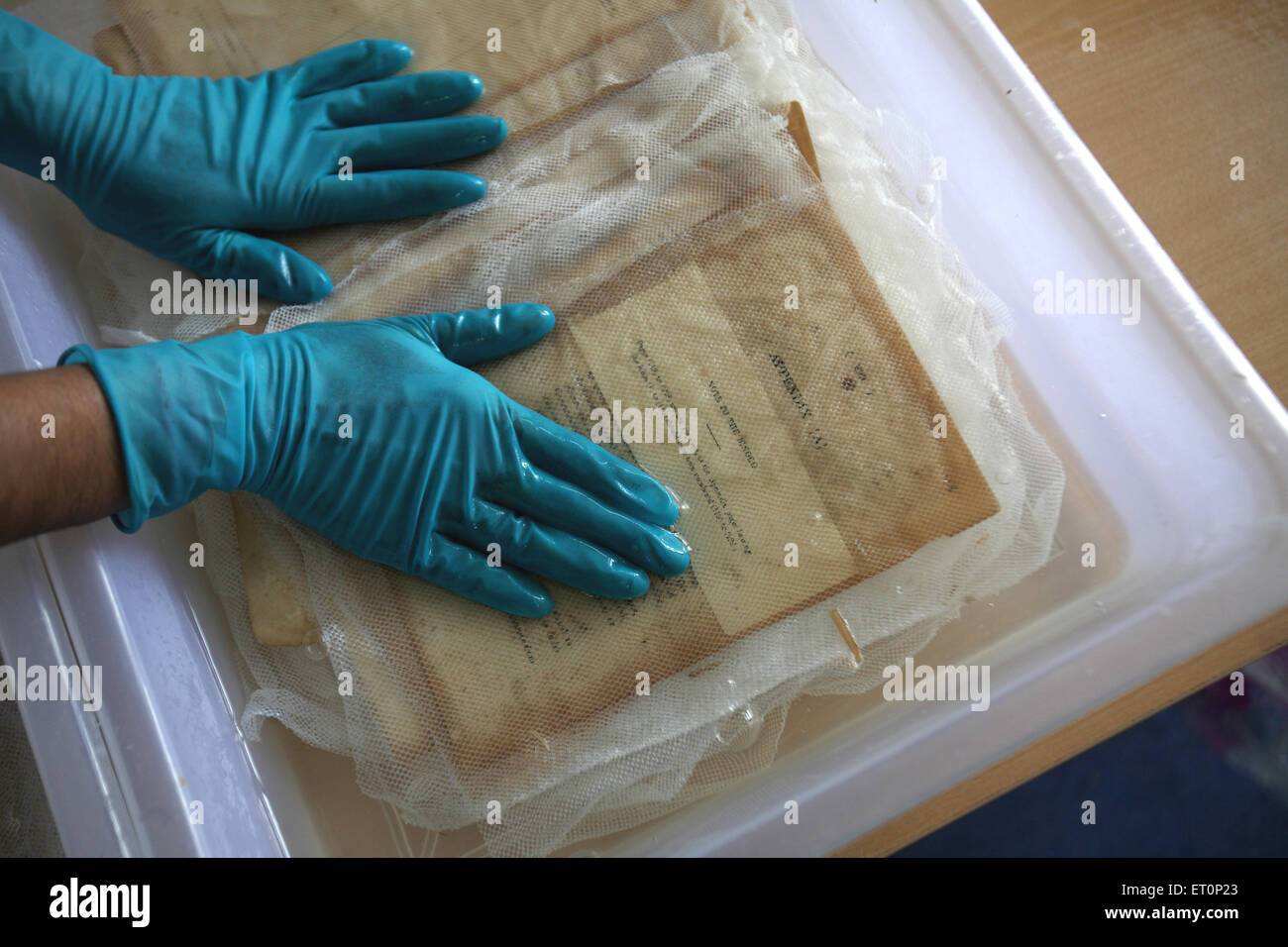 Preservation work of rare books in library of mumbai university ...