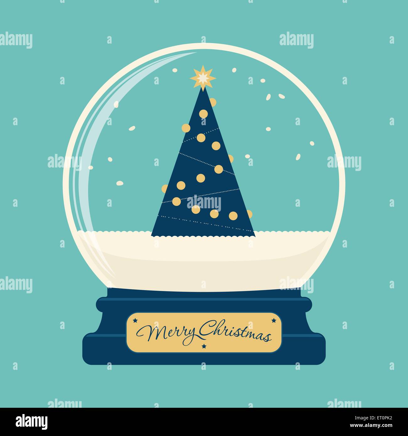 Shake crystal christmas ball hi-res stock photography and images - Alamy