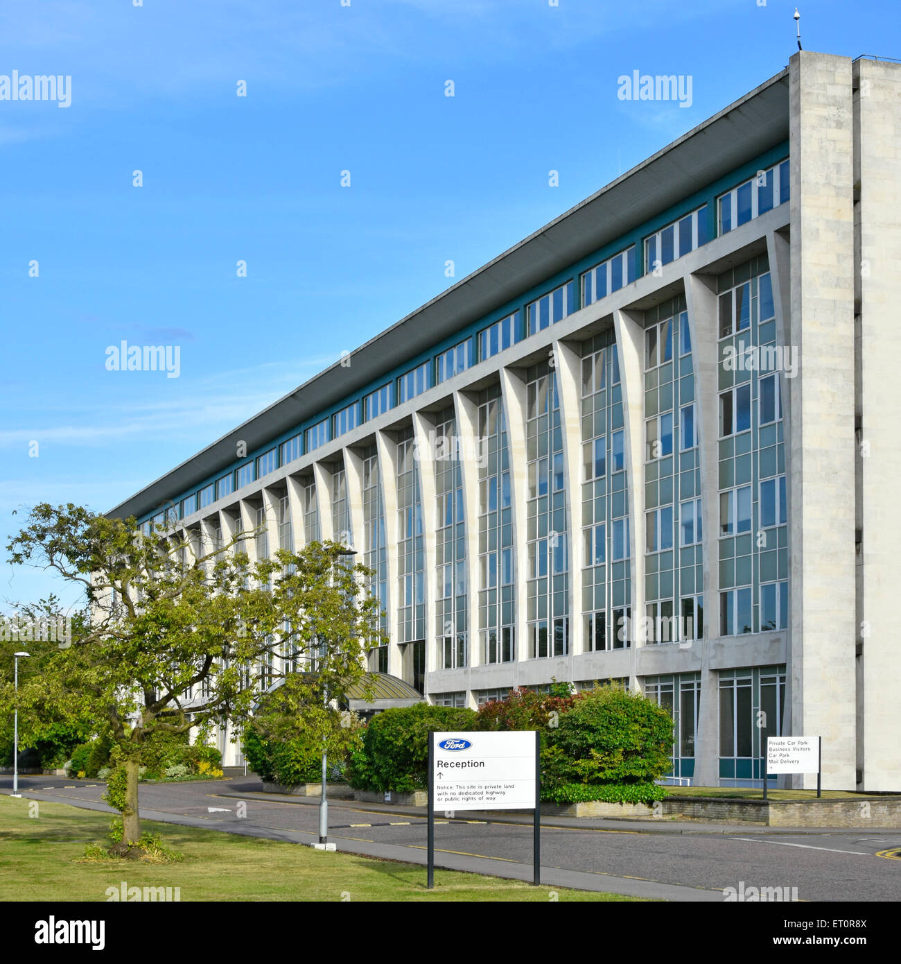 Office building of Ford of Britain at Warley Brentwood Essex England UK ...