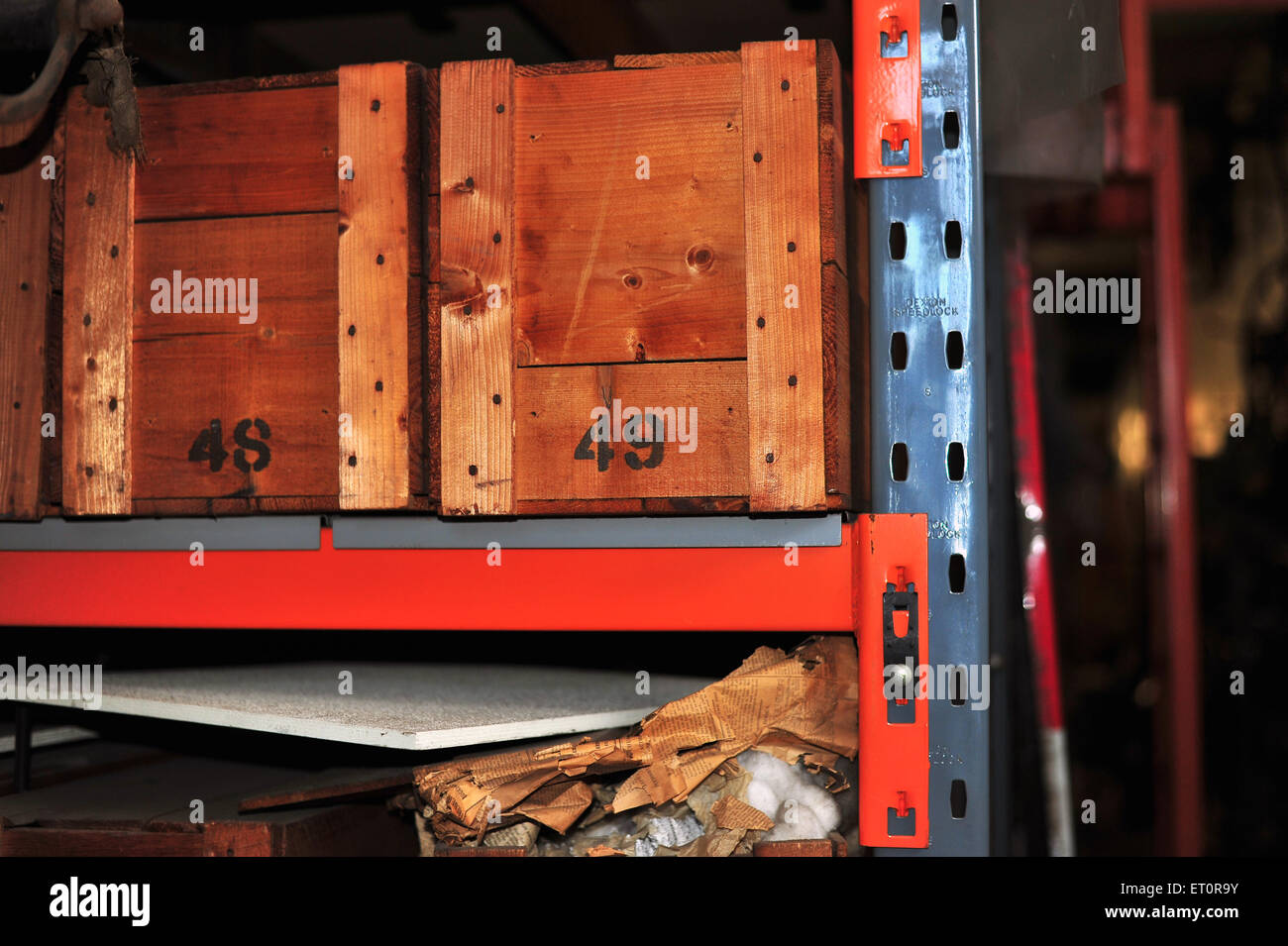 Archived crates hi-res stock photography and images - Alamy