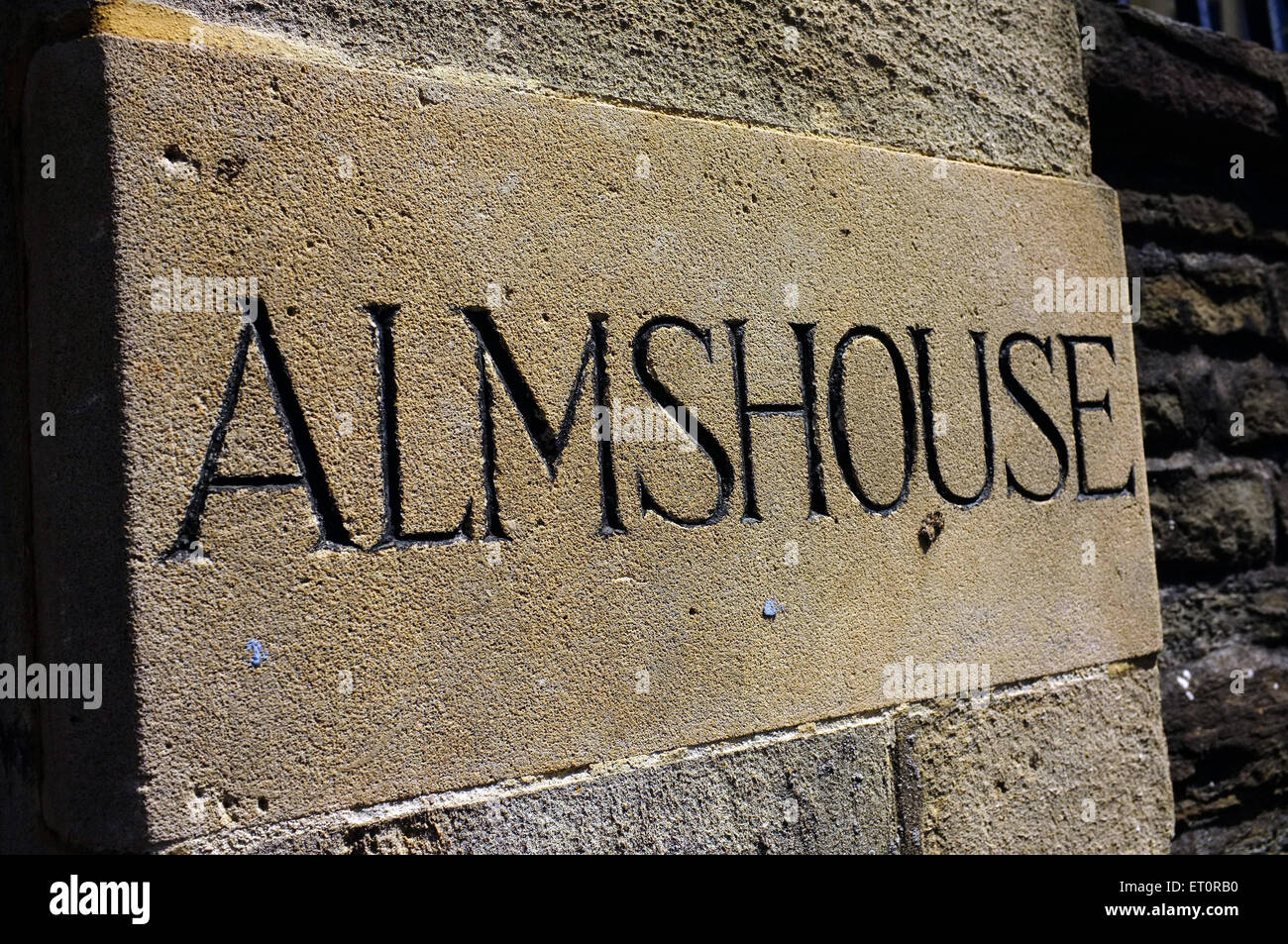 An Almshouse in the centre of Bristol city in the UK Stock Photo - Alamy