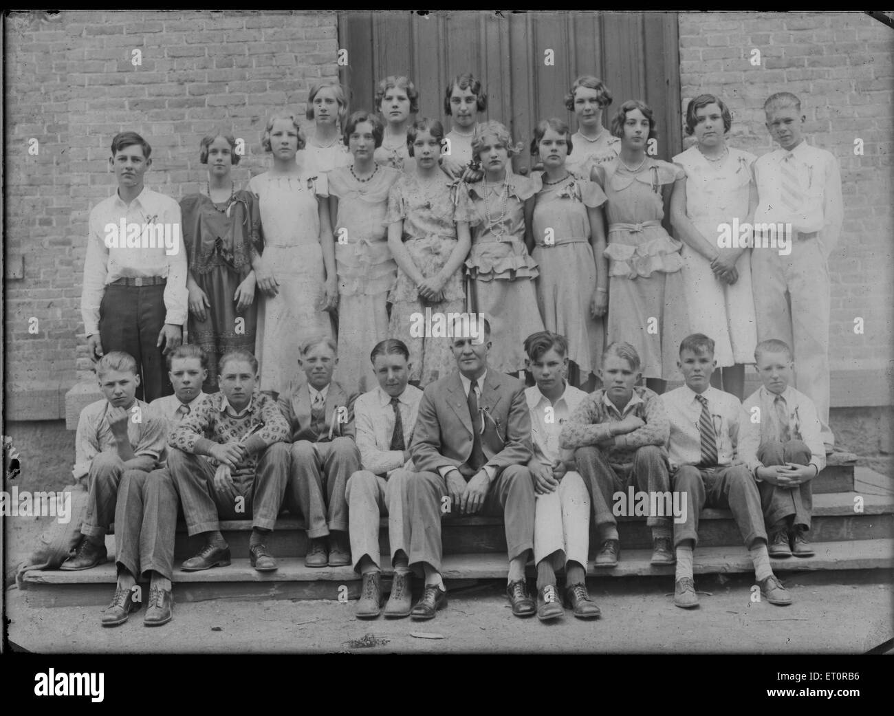 Early 1900s class photo hi-res stock photography and images - Alamy