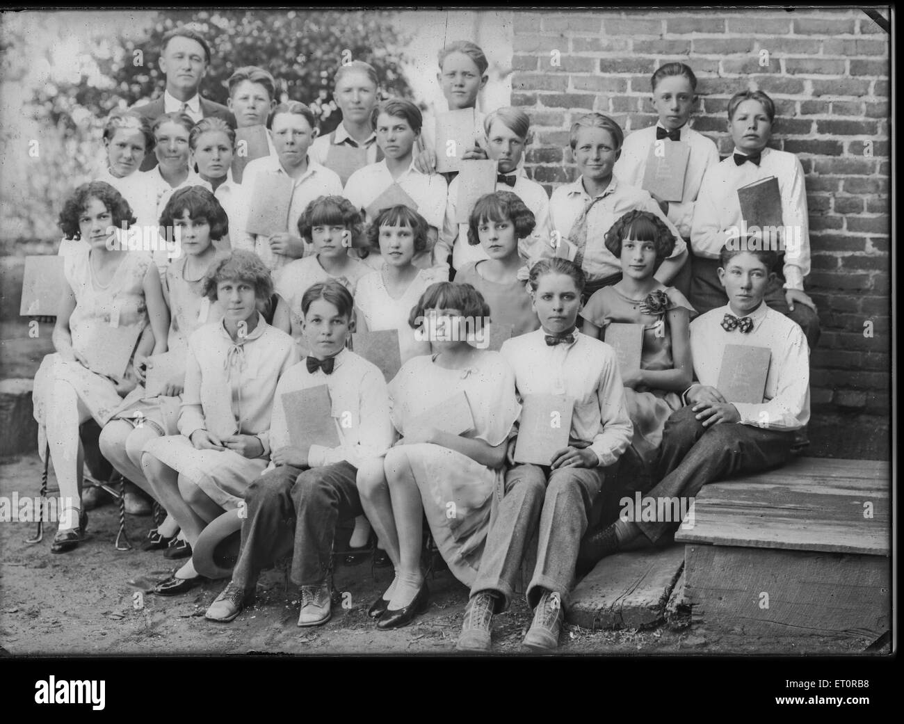 Early 1900s school students hi-res stock photography and images - Alamy