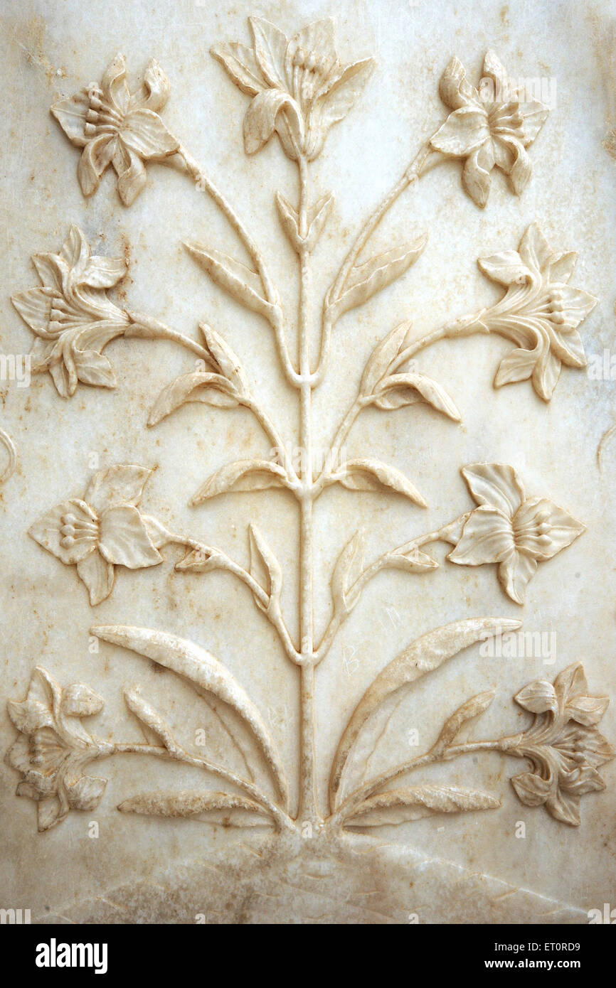 Taj mahal floral design hi-res stock photography and images - Alamy