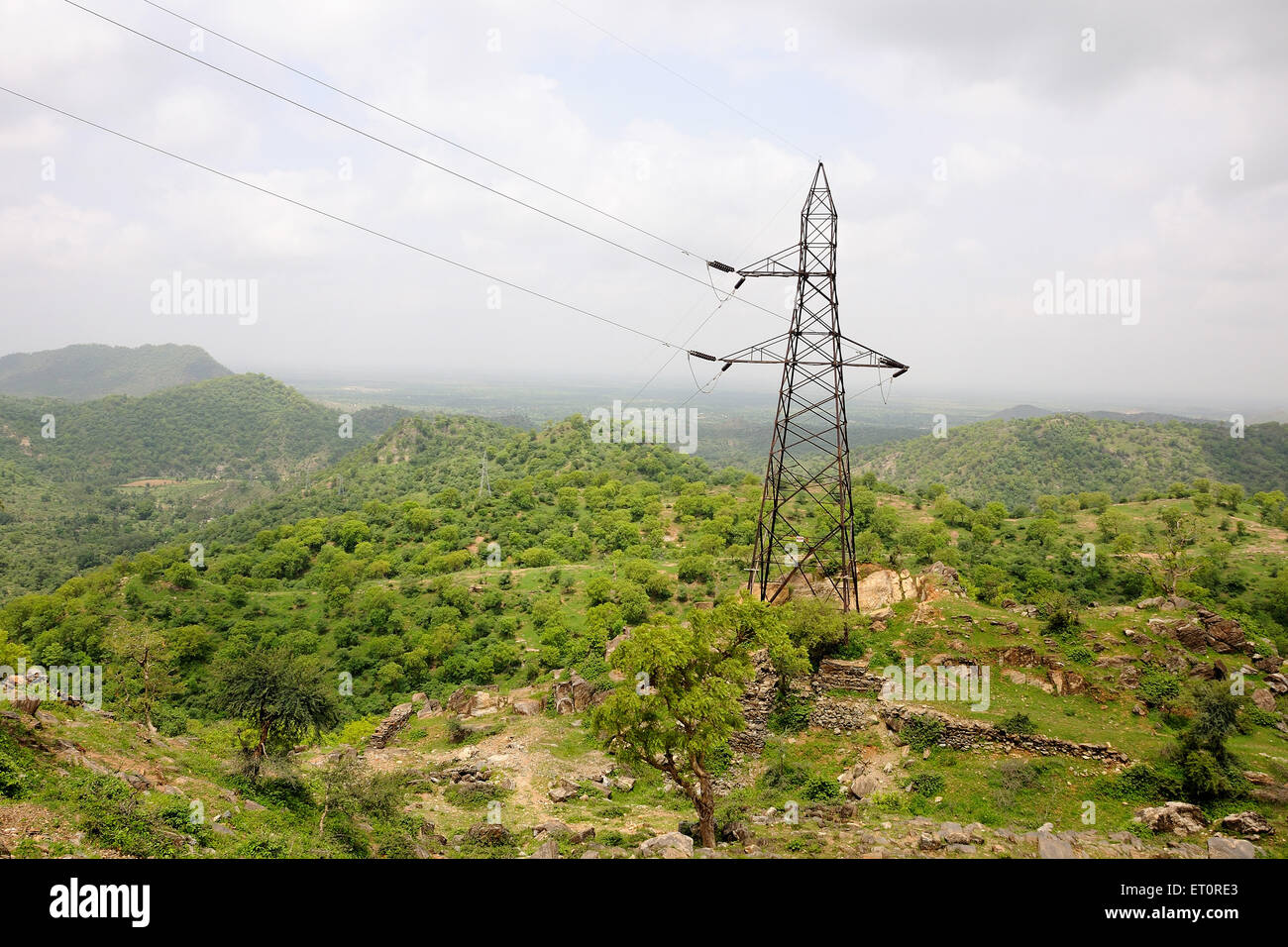 Indian power transmission hi-res stock photography and images - Alamy
