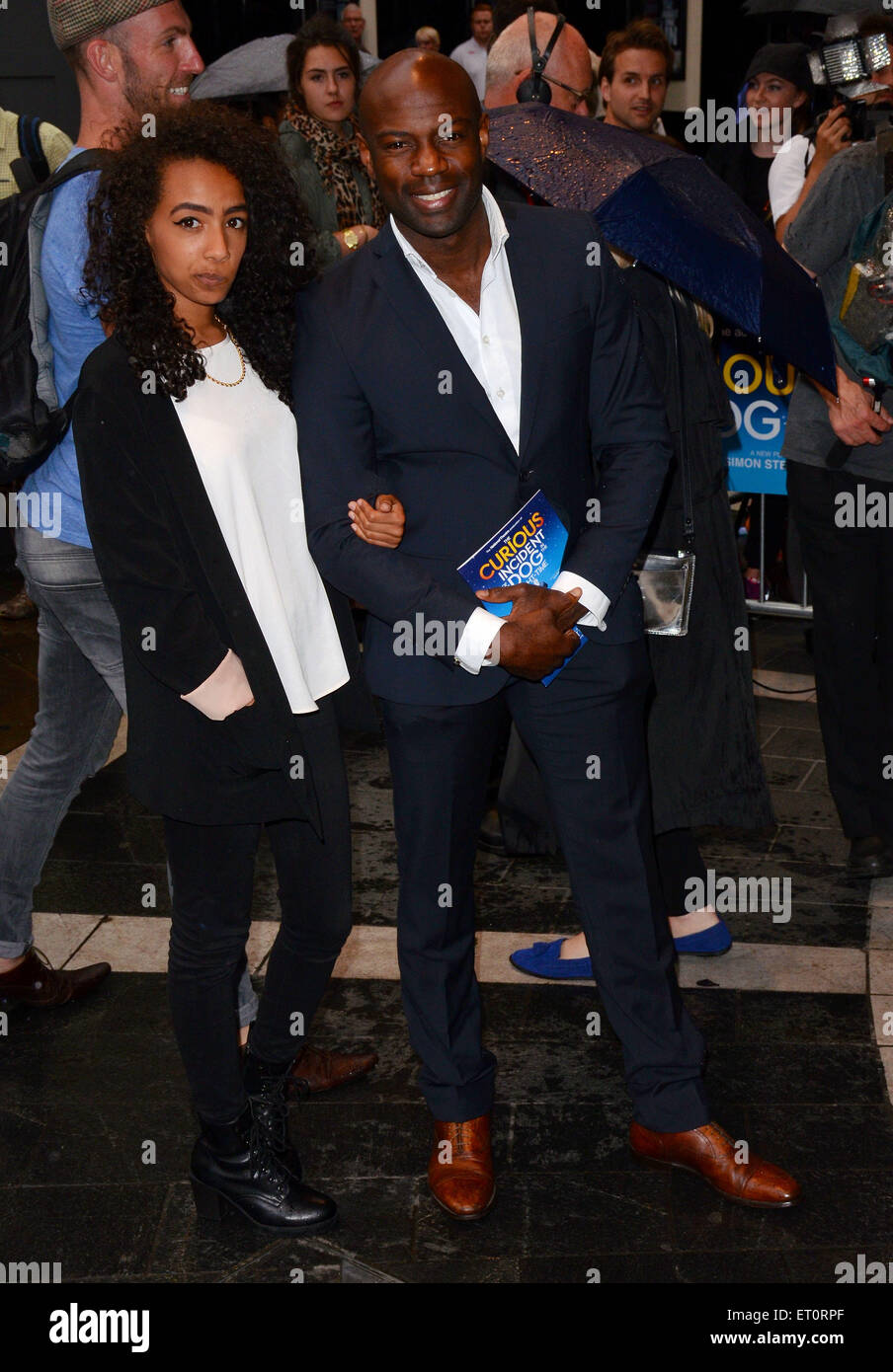 London UK. Elena Gyasi and David Gyasi at the reopening of The Curious ...