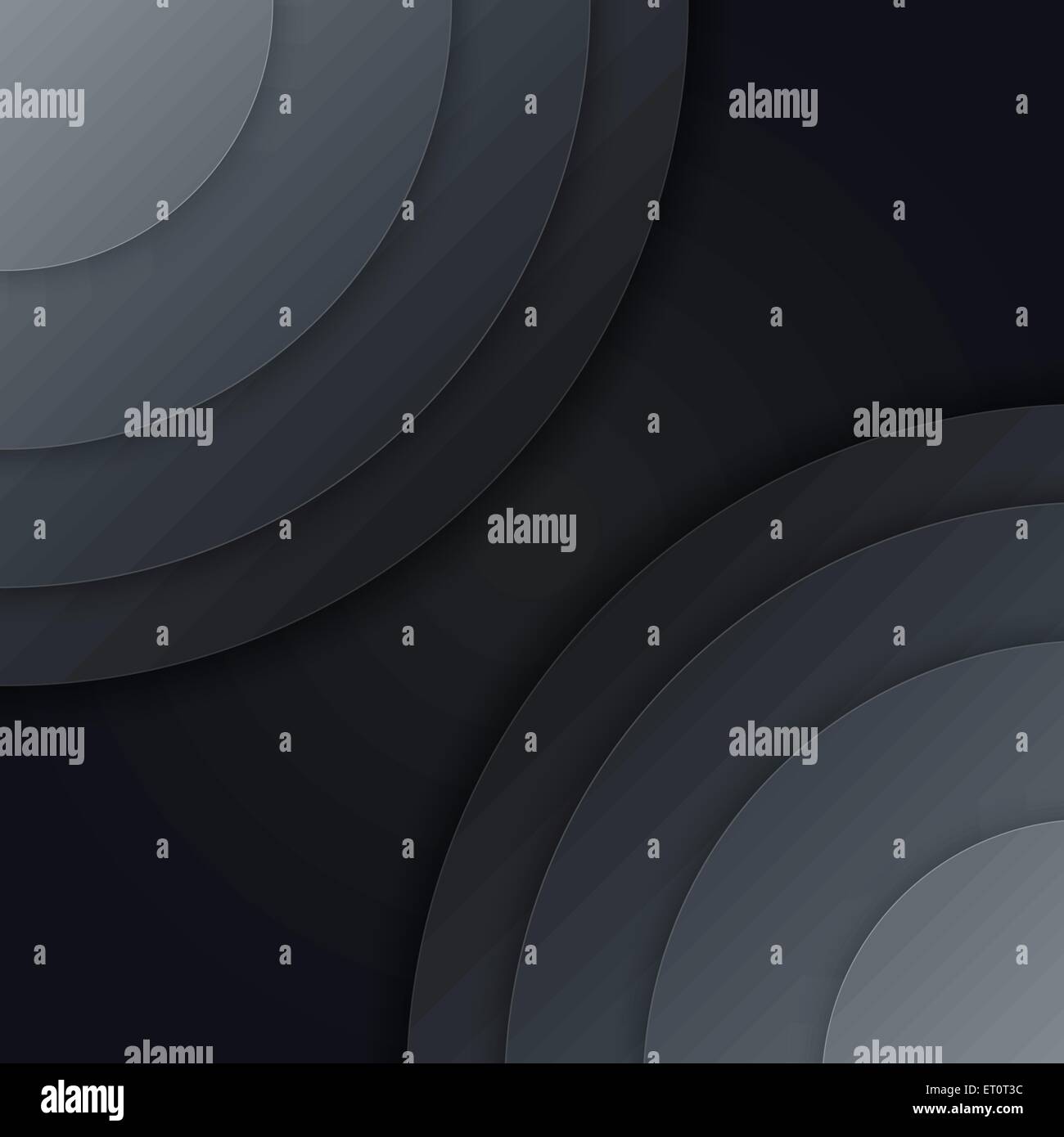Abstract dark grey paper circles background. RGB EPS 10 vector Stock ...