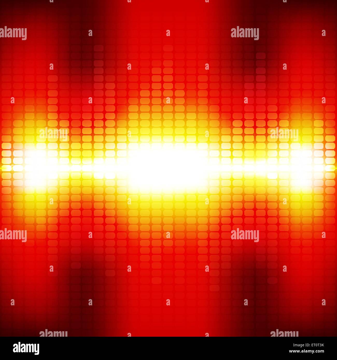 Red digital equalizer background with flares. RGB EPS 10 vector Stock ...