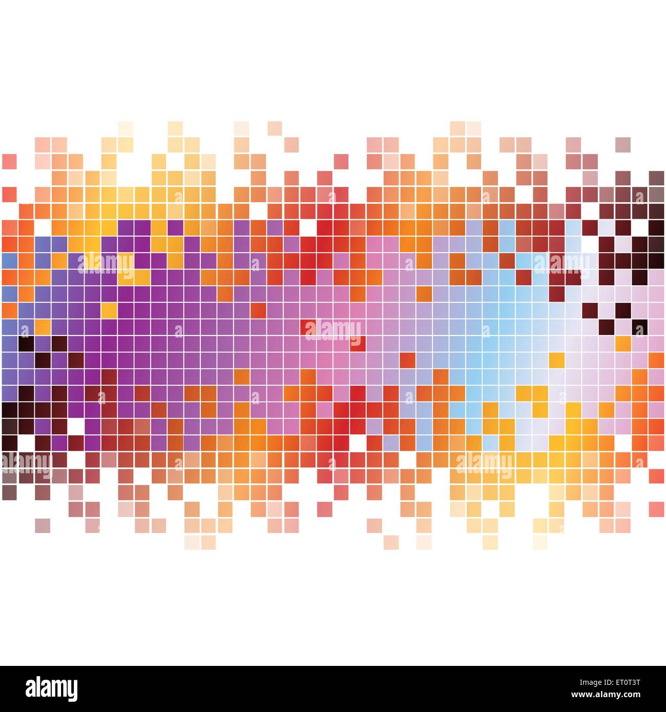 Digital pixels background hi-res stock photography and images - Alamy