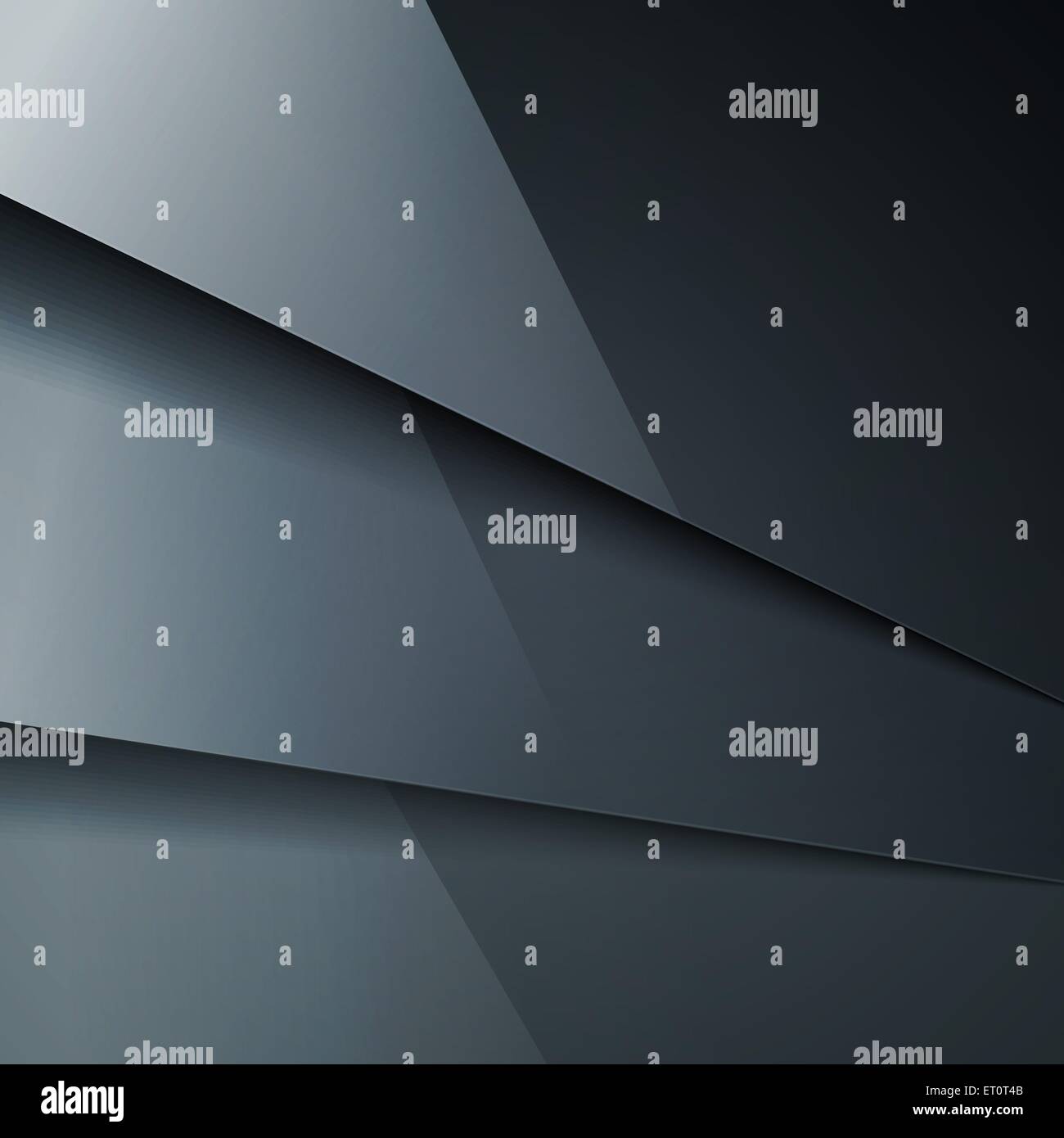 Abstract background with dark gray metal layers. RGB EPS 10 vector ...