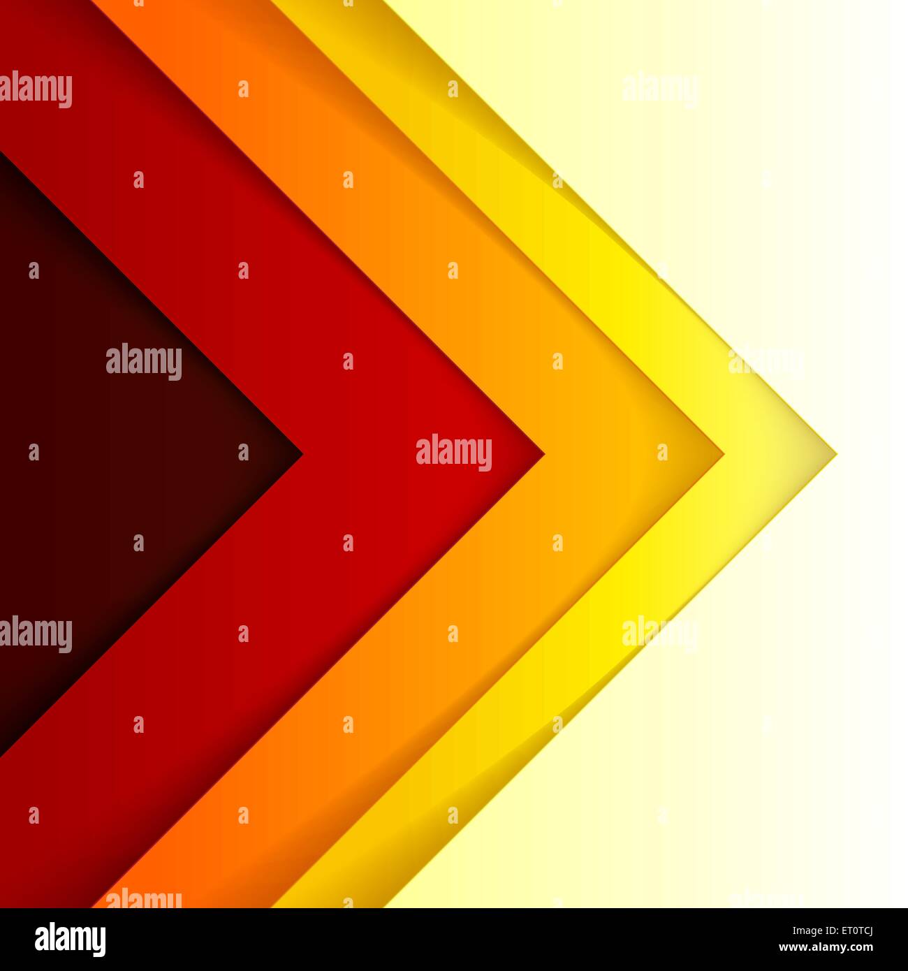 Abstract red and orange triangle shapes. RGB EPS 10 vector Stock Vector ...