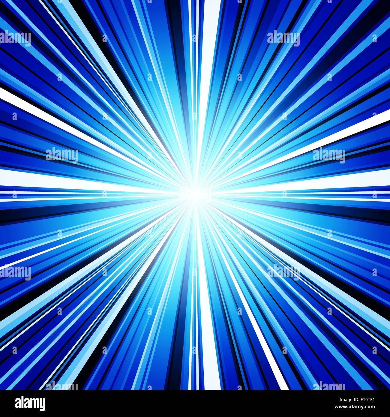 Abstract blue stripes burst background. RGB EPS 10 vector illustration ...