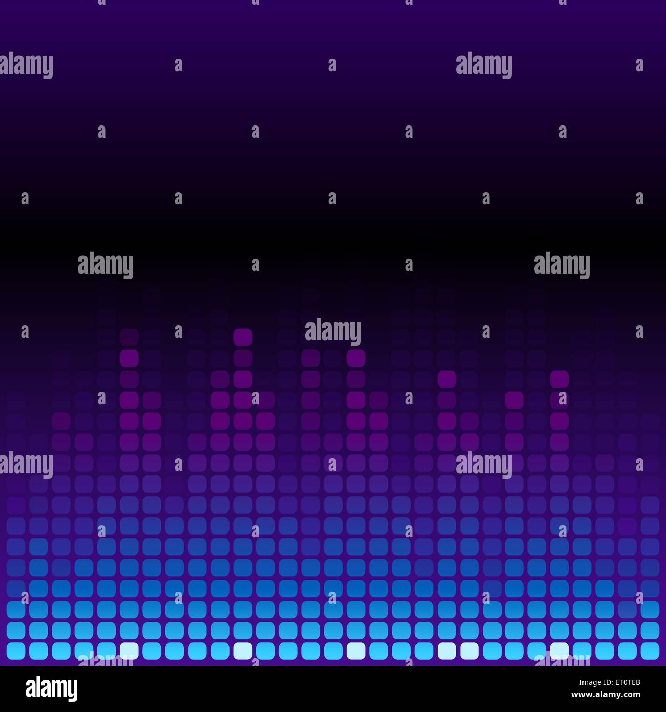 Blue and purple digital equalizer background. RGB EPS 10 vector ...
