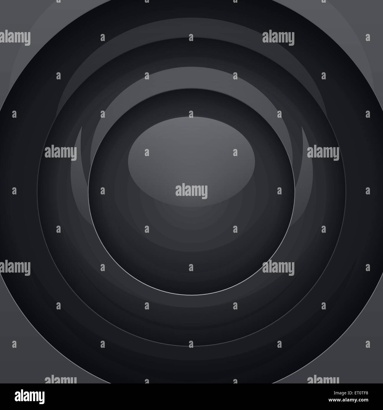 Black metal round shapes abstract background. RGB EPS 10 vector Stock ...