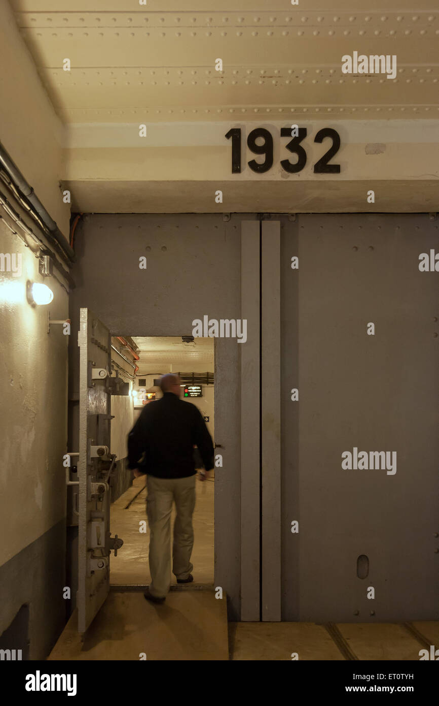 Schoenenbourg, France, inner entrance to the artillery factory ...
