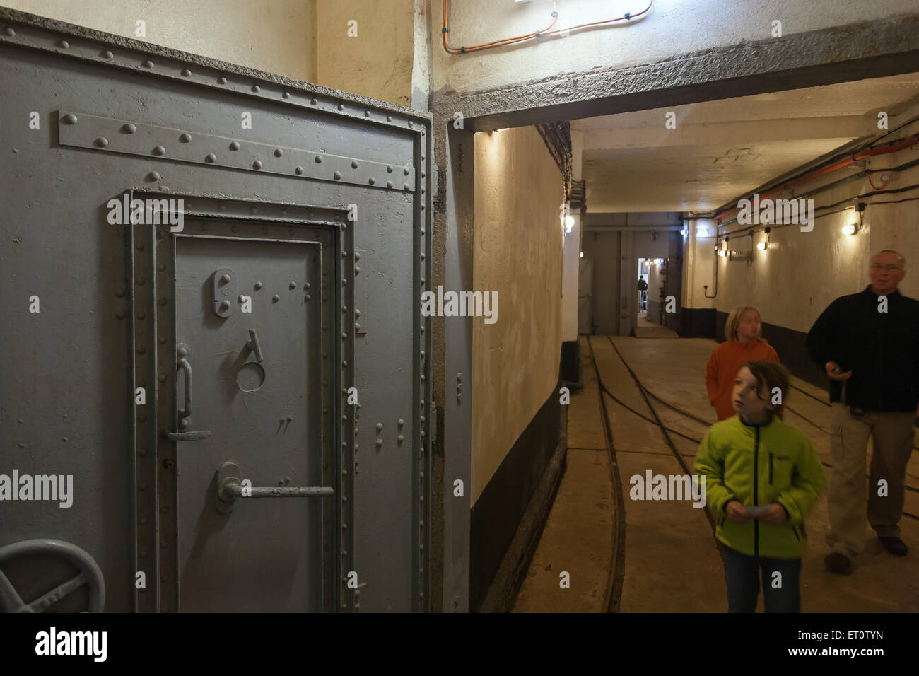 Schoenenbourg, France, Tour of the artillery factory Schoenenbourg ...